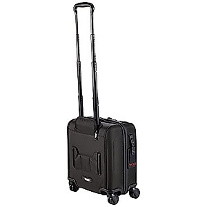 TUMI - Alpha 3 Small Compact 4-Wheeled Briefcase - Black