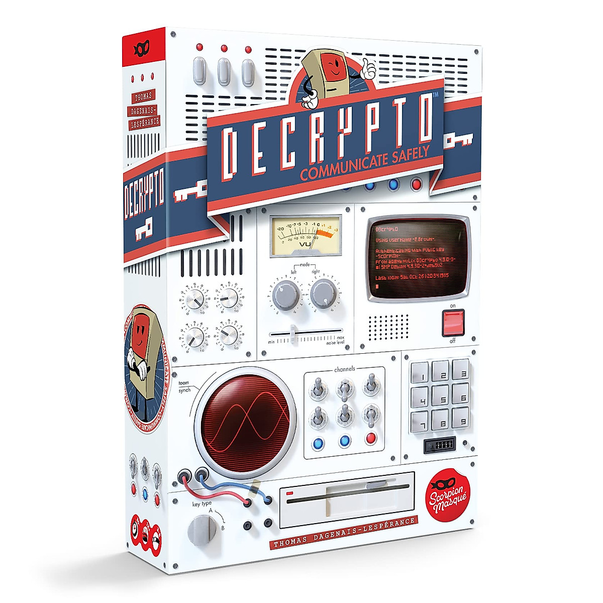 Decrypto | Deduction Party Game | #2 Party Game on BoardGameGeek | Great for Teens and Adults | Ages 12+ | 3 to 8 Players | 15 Minutes