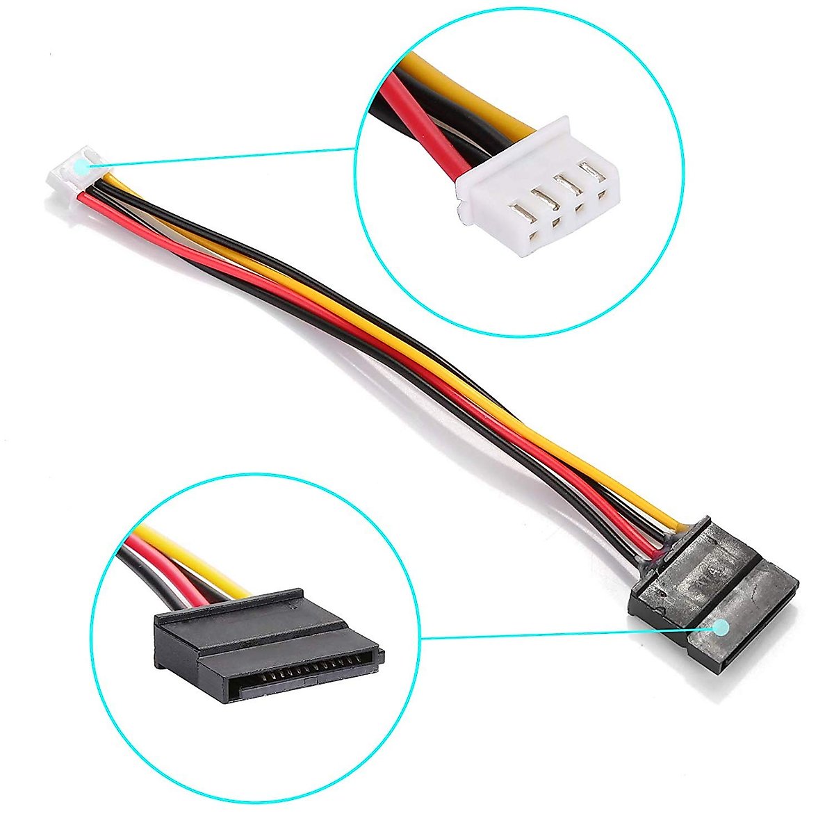 AGPTEK® SATA/PATA/IDE Drive to USB 2.0 Adapter Converter Cable for Hard Drive Disk HDD 2.5" 3.5", Compatible with USB 1.1/2.0/3.0, with External AC Power Adapter Included
