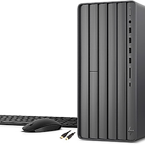 HP 2022 Newest Envy Desktop, Intel Core i7-10700 Processor, 32 GB RAM, 2TB SSD Storage + 1TB HDD, Wi-Fi 5, Windows 11 Pro, USB Wired Keyboard and Mouse Combo
