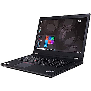 NewLenovo ThinkPad P17 Mobile Workstation Laptop,17.3" FHD IPS Anti-glare, Intel Core i7 10750H Processor, 16GB RAM, 512GB SSD, NVIDI.A Quadro T2000, Fingerprint Reader, Windows 10Pro, Basrdis Support