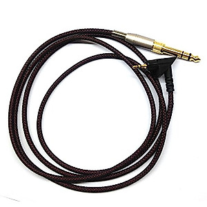 NewFantasia Replacement Audio Cable Compatible with Sennheiser PXC450, PXC350, PC350, HD380 PRO Headphones Braided Wire Audio Upgrade HiFi Stereo Cord 1.2meters/4feet