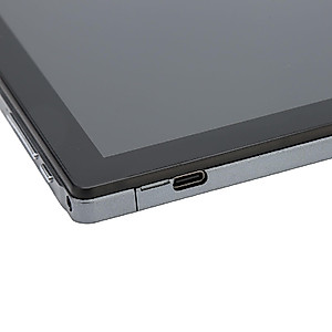 GLOGLOW FHD Tablet, 2 in 1 6GB RAM 128GB ROM 10.1 Inch Tablet 8 Core CPU with Keyboard for Office (US Plug)