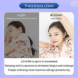 DOZO Sour Jujube Kernel Poria Cocos Tea Sleep Tea 8.46oz/240g Good Night Tea Sour Jujube Seed Lily Poria Mulberry Malt Jujube Goji Berry Gardenia Combine Tea Bags 酸枣仁百合茯苓茶 安神助眠茶