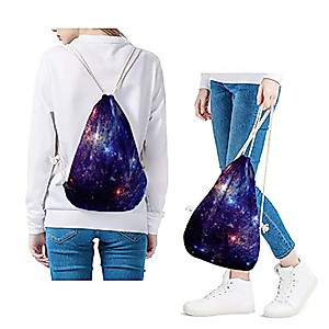 WELLFLYHOM Mushroom Frog Girls Cinch Bag Drawstring Backpack Purse for Kids Gym Sport String Sack Beach Swim Bag Cute Stuff Sack Travel Shoulder Handbag for Women Teens Gifts