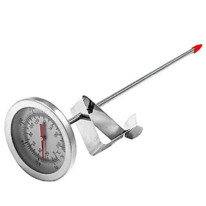 Oil Thermometer for Deep Frying Stainless Steel Frying Thermometer Fryer Fries Fried Chicken Wings Barbecue Thermometer Gauge