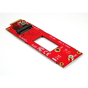 Ableconn E1S-DT156 NVMe M.2 SSD to NVMe EDSFF E1.S SSD Adapter