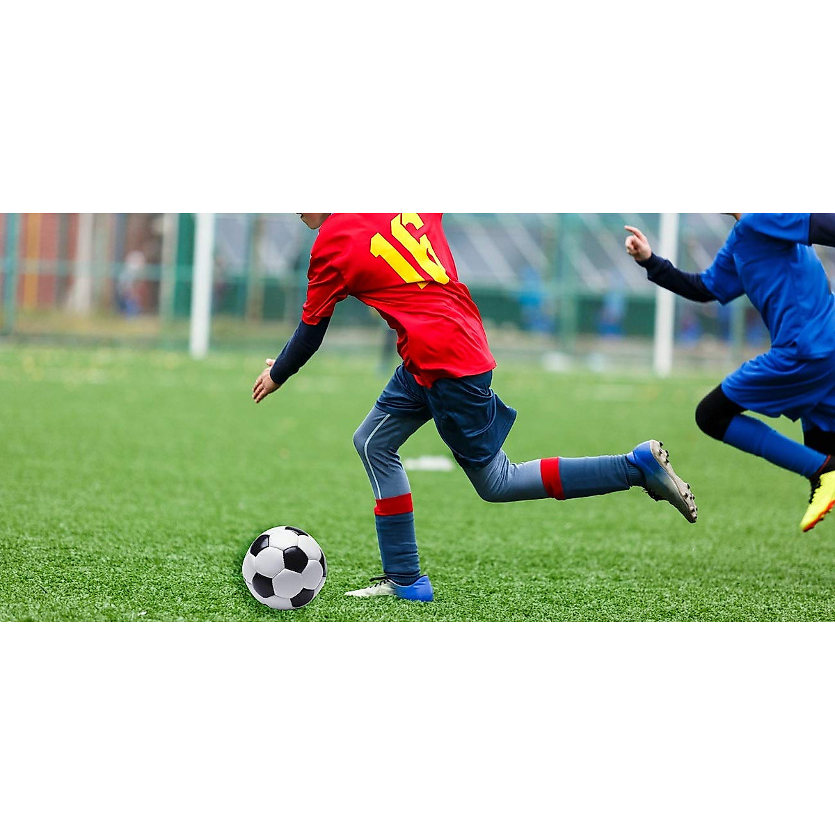 PIQIDIG Youth Boys Compression Pants 3/4 Basketball Tights Sports Capris Leggings (Geometrical line-1, Small)