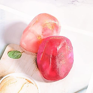 Soap Bar Set - BFF BEAUTY 6pcs Hand Face Body Bar Soap Birthday Gift Set for Women Set, Perfect Gemstone Soap Rocks Set for Women & Men Moisturizing Skin