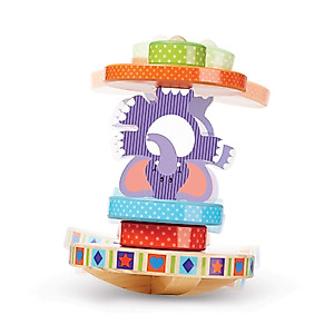 Melissa & Doug Elephant Rocking Stacker