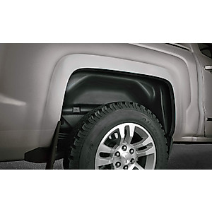 Husky Liners - Rear Wheel Well Guards | 2011 - 2016 Ford F-250/F-350 - SINGLE REAR WHEELS - Black, 2 Pc. | 79111