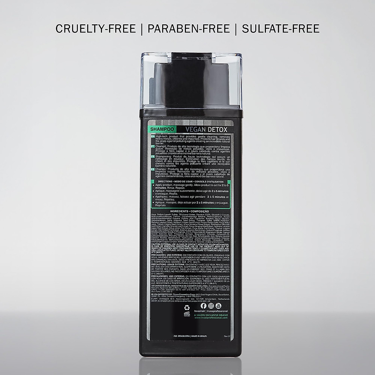 TRUSS Vegan Detox Shampoo 10.14oz