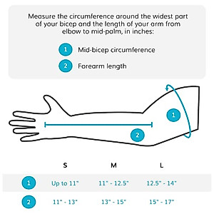 BraceAbility Posterior Long Arm Splint - Elbow Immobilizer Right or Left Forearm Brace with Sling for Fractures, Post-Surgery Recovery, Tendonitis, Bursitis, and Ulnar Nerve Entrapment Relief (M)