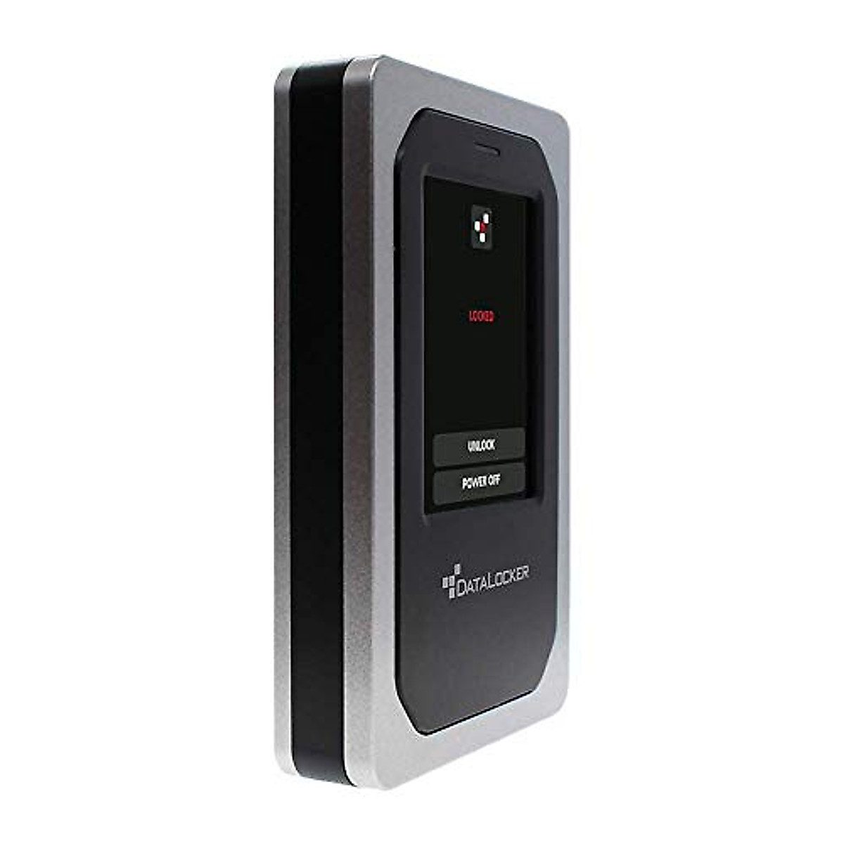 DataLocker 1TB SSD External Hard Drive for Mac, Windows, & Linux - Portable SSD Hard Drive with Password Protected Hardware Encrypted SSD, Touchscreen, TAA Compliant, & IP64 Dust/Water, USB-C/USB-A