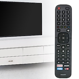 New EN2A27HT Replace Remote fit for HISENSE SMART TV 32H5D 39H5D 40H5D 43H5D 43H6D 50H5D 55H5D 50H6D 55H6D 60DU6070 65H6D 50DU6070 55DU6070 H5 series H6 series 4K UHD HDR Smart TV 2017 MODEL