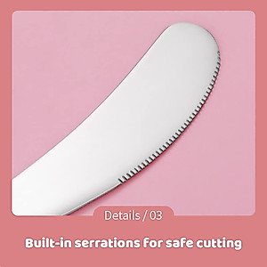 KEAECIZ Personalized Children's Cutlery 4 Pieces Set,Custom Name Engraved Spoon Knife Fork Set,Children's Stainless Steel Flatware Set for Kitchen Kids Birthday Gift with Gift Box