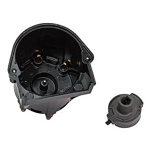 Quicksilver 850484T3 Distributor Cap and Rotor Kit for Marinized V-6 Engines by General Motors with Delco HEI Ignition Systems