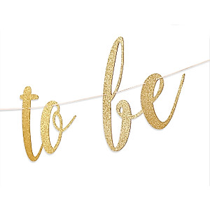 Gold Bride to Be Banner - Bride to Be Banner,bridal Shower Banner,engagement Banner,bachelorette Party Banner,bride Decoration Party Banner