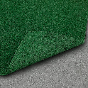 Mohawk Home Dilour Needlepunch Casual Solid Emerald Green 6' x 8' Area Rug