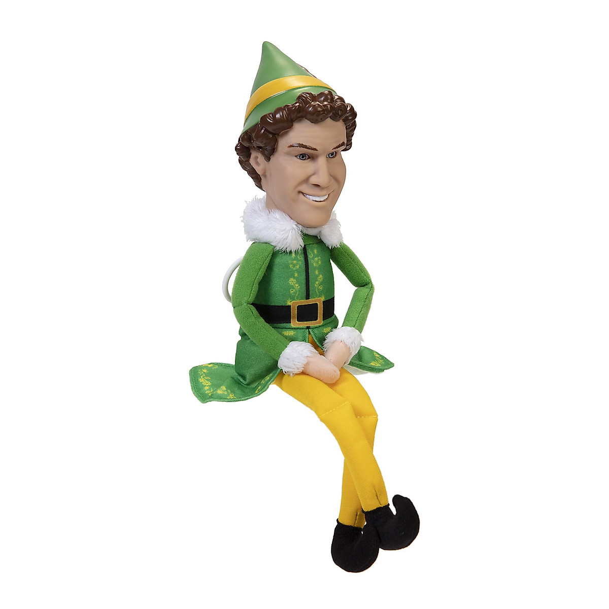 Jakks Holiday Elf Buddy The Elf Talking Plush with 15 Phrases Approximately 12-Inches in Height