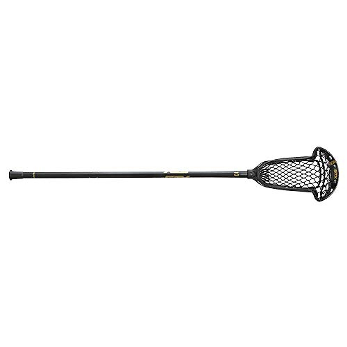 STX Lacrosse Axxis Complete Draw Stick with Crux Mesh Pro Pocket, Black