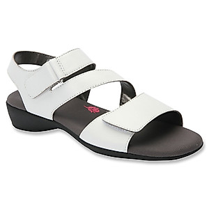 Ros Hommerson Marilyn - Women's Comfort Sandal White - 9.5 W-wide