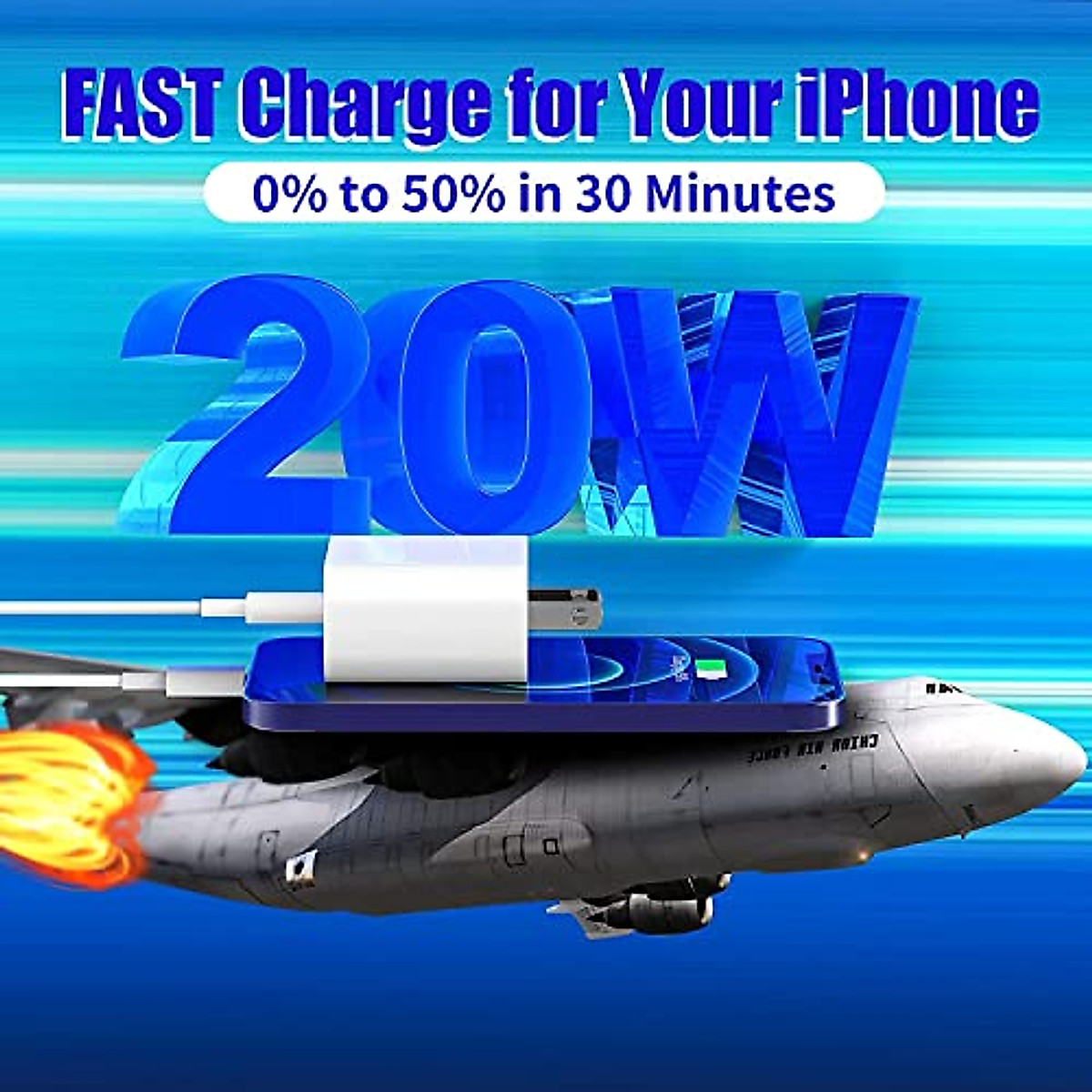 Fast Apple iPhone Charger 20W Dual Pack | MFi Certified & Safe