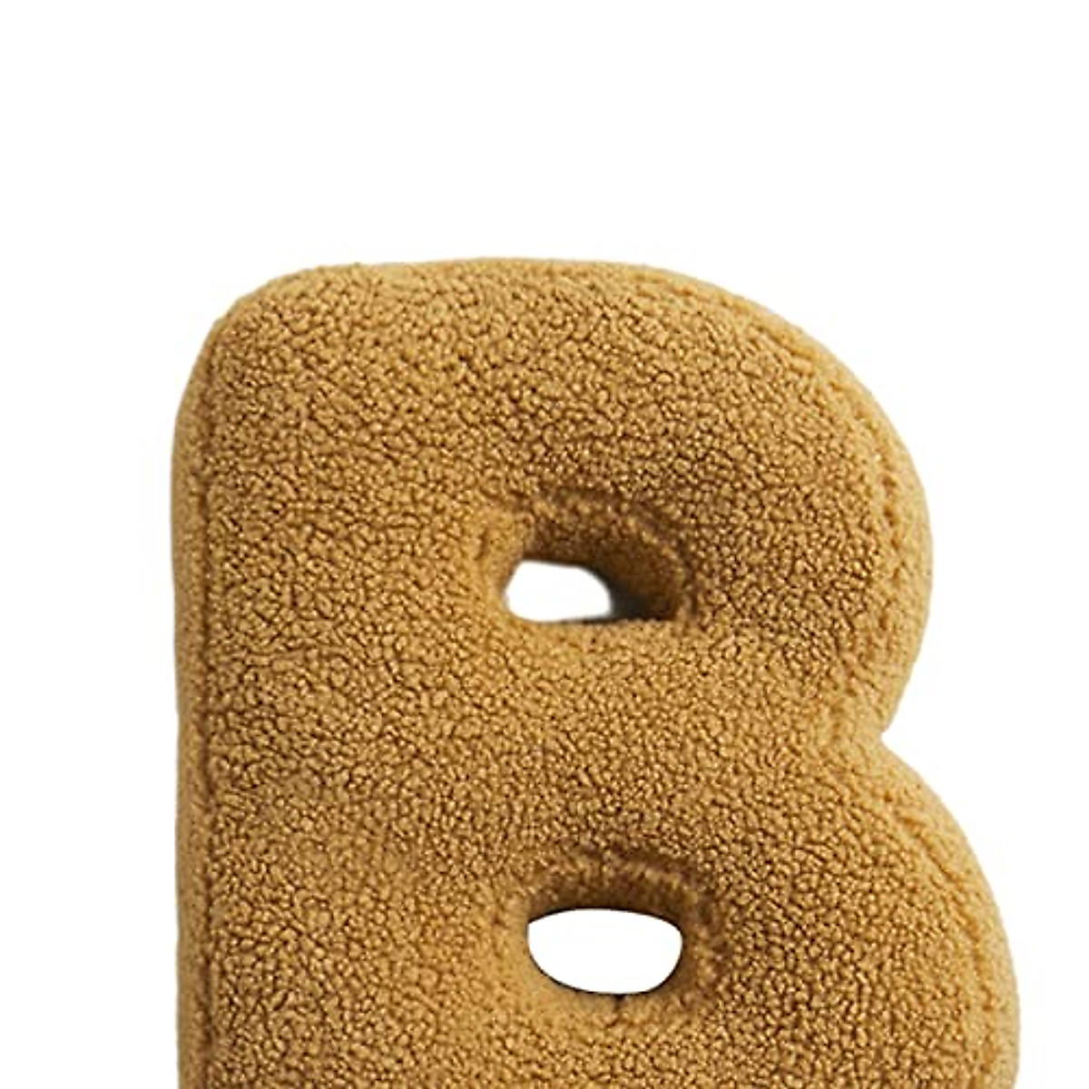 Walbest Initial Letter Plush Pillow Cute Throw Pillows for Couch Decor - A to Z Letter Pillows Soft Hugging Cushion Nursery Room Decor, Cute, Teaching Words Game Props B