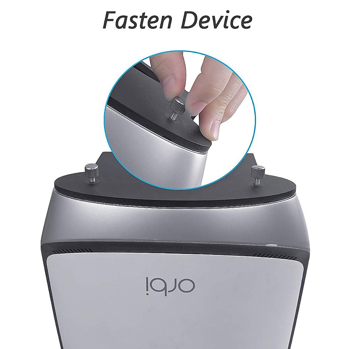 VOMENC Orbi WiFi 6 Wall Mount Holder Compatible with Orbi Ultra(RBK850)(RBK852)(RBK853)/(RBS750)(RBS751)(RBK752)(960/860 Series)/(AX5700)(AX6000) NETGEAR Orbi Mesh WiFi 6 System(2 Pcak)