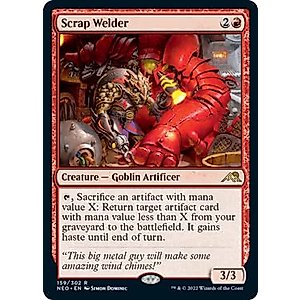 Magic: the Gathering - Scrap Welder (159) - Kamigawa: Neon Dynasty