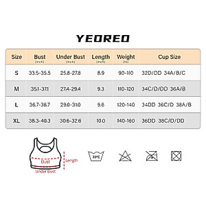 YEOREO Heily Women's Backless Sports Bra Seamless Padded Strappy Criss Cross Bra Workout Yoga Crop Tank Tops Brown XL