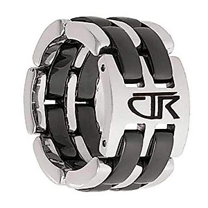 J118 - CTR RING Stainless Steel and Ceramic "Fuzion Link Wide" - J118 (8)