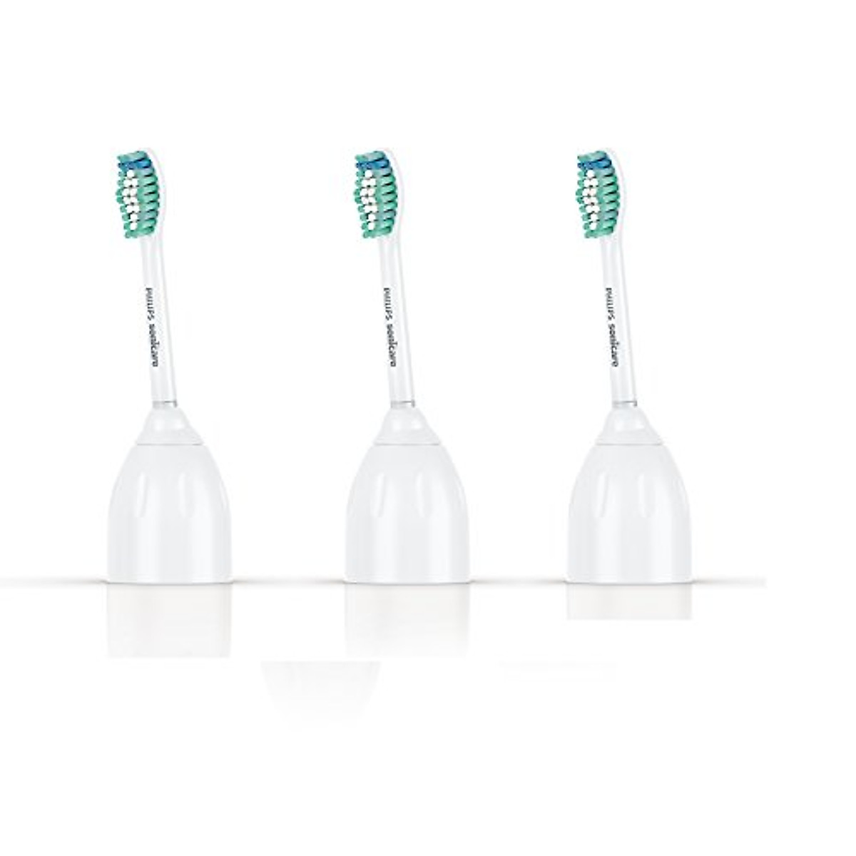 Philips Sonicare Genuine E-Series Replacement Toothbrush Heads, 3 Brush Heads, White, HX7023/64