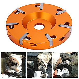 Yosoo Hoof Blade Hoof Nipper Tools Alloy Livestock Sheep Cattles Horses Hoof Trimming Disc Plate Tool for Home Indoor Outdoor