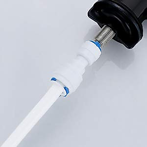 Fonveth Drinking Water Faucet, Upgrade Brushed Gold Single Handle Solid Brass Kitchen Bar Sink Drinking Water Faucet, Water Filtration Faucet