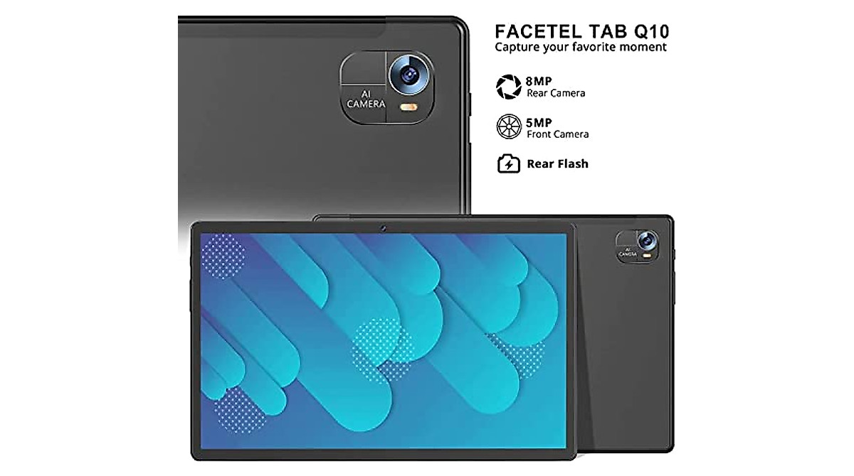 FACETEL Android 11 Tablet - Powerful 10.1" Q10PRO