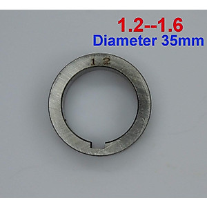 CHNsalescom European Style Mig Welder Wire Feed Drive Roller Roll Parts OD35mm ID25mm WI8mm (U-Groove .045"-1/16" )