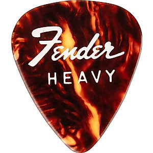 Fender Fine Electric Guitar Picks 351 Shape, 12-Pack Tin