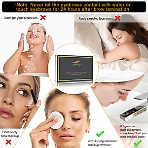 Lookmee Eyebrow Lamination Kit, Professional Instant Eyebrow Lift Kit, At Home DIY Long Lasting Eyebrow Perming Kit for Fuller and Messy Eyebrows