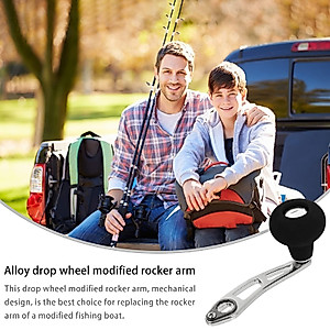 BESPORTBLE 1 Pc Fishing Reel Rocker Fishing Rod Spool Reel Knob Fishing Spool Tool Fixed Spool Fishing Rod Reel Fishing Wheel Knob Grip Freshwater Fishing Reels Aluminum Alloy Handle Refit