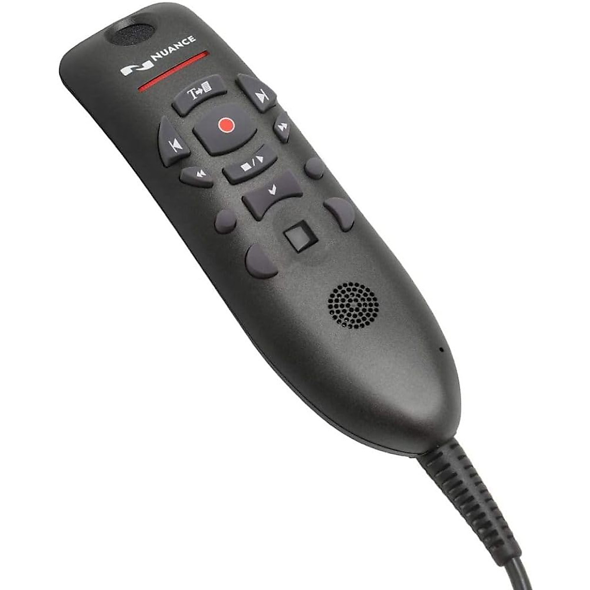 Nuance Communications 0POWM3N9-E01 Nuance PowerMic III Microphone; Mono; 20 Hz to 16 kHz; Wired; 9 ft Cord;