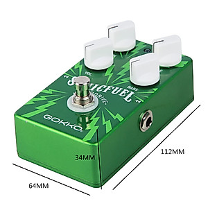 GOKKO Guitar Effect Pedals (GK-20 Overdrive)