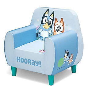Delta Children Bluey Foam Chair, Blue