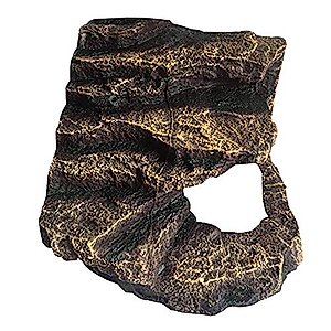 OMEM Turtle Hide, Turtles Hide Habitat Lizard Hidden cave, humidified Habitat Decoration (Small)