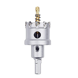 hwojjha Metal Steel Hole Saw Drill Bit, Hole Cutter for Thick Metal,Stainless Steel,Iron and Wood (54mm)