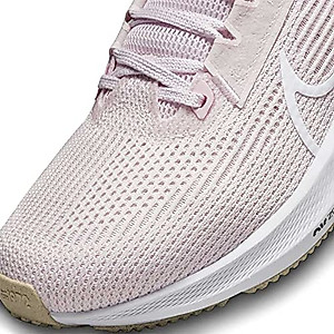 Nike Womens W Air Zoom Pegasus 40 Running Shoe, PEARL PINK/WHITE-PINK FOAM -HEMP, 3 UK (5.5 US)