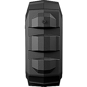 Monster Rockin' Roller Mini | Portable Bluetooth Wireless Speaker, 60 Watts, up to 36 Hours Playtime, Mic/Guitar Input, IPX4 Water Resistant