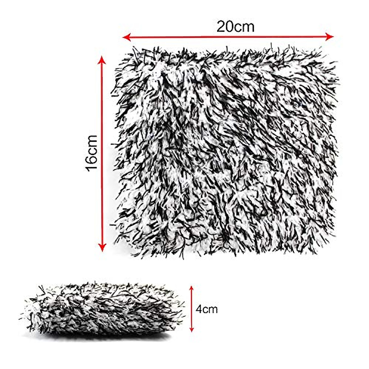 Maxshine Super Fluffy Microfiber Wash Pad for Car Detailing, Home Cleaning