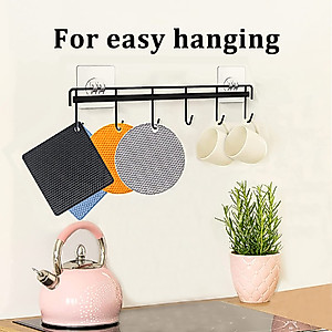 Daixers 2 Pack Silicone Trivet Mat, Hot Pads Non-slip Insulation Mats for Home Kitchen (Orange)