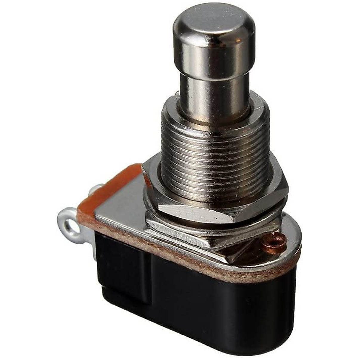 Gebildet 2pcs Momentary Soft Touch Foot Switch Normally Open SPST 2 PIN Stomp Box Push Button Footswitch for Guitar Effect Pedal